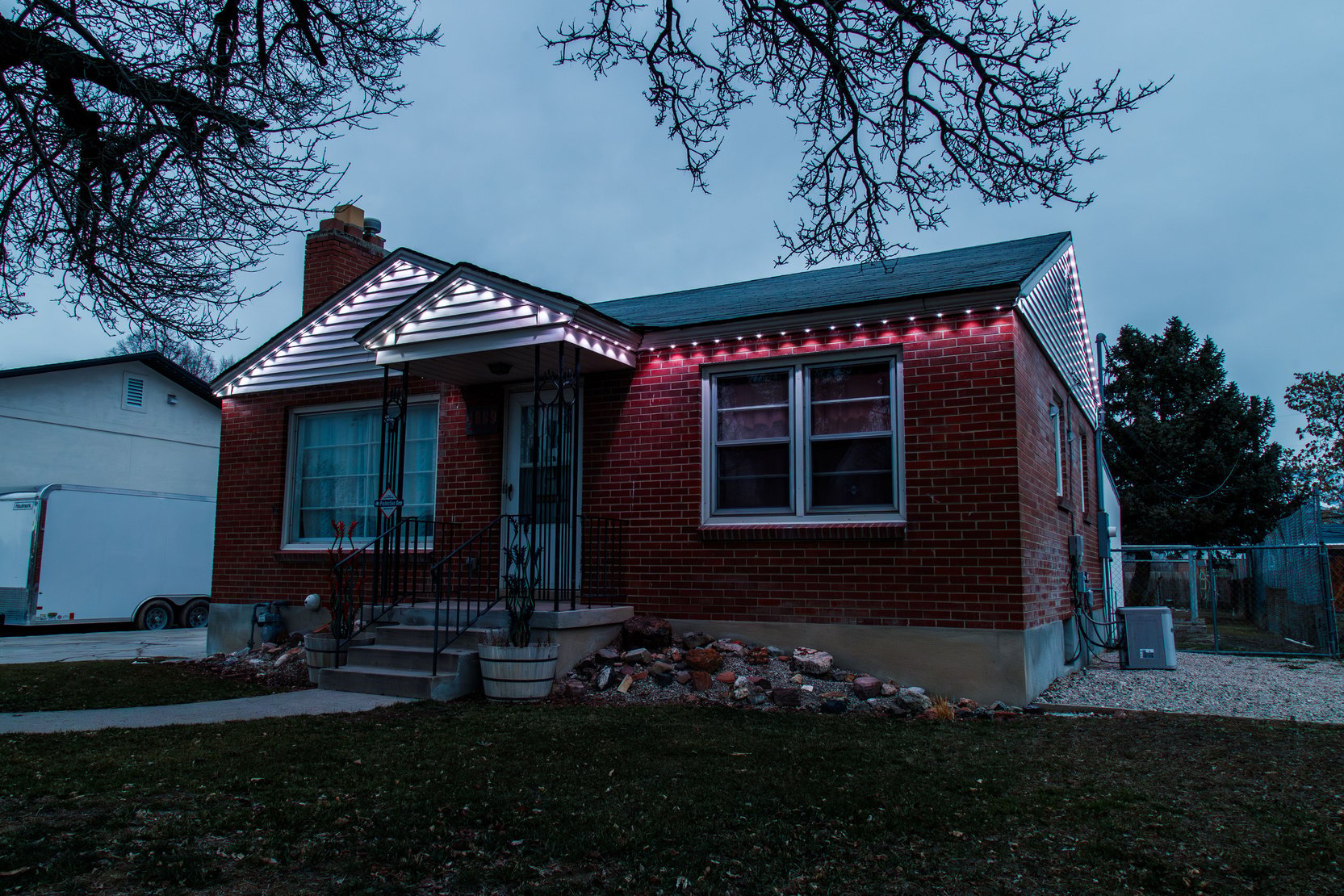 Environmental Impact of Light Pollution from Permanent Lights