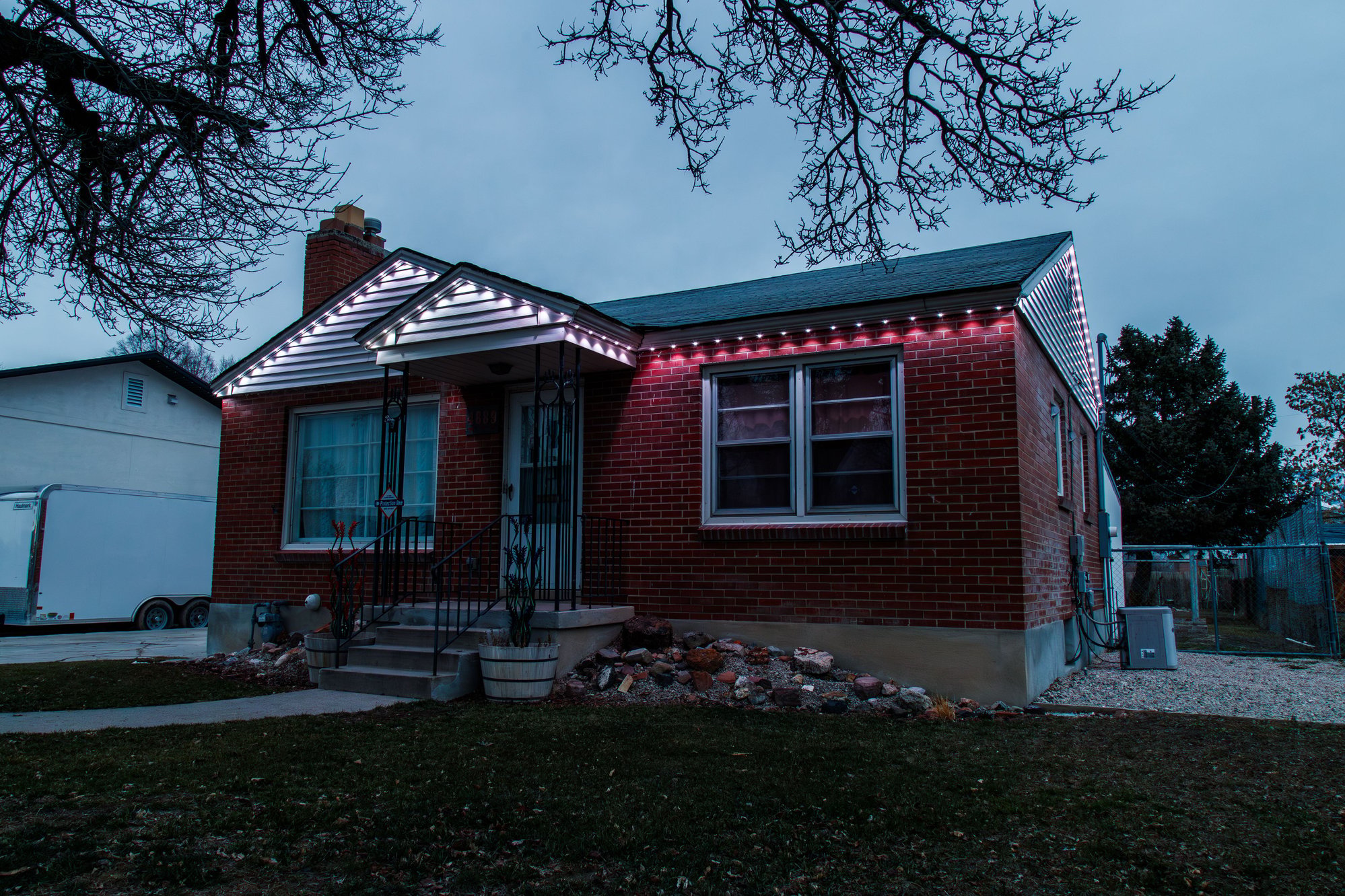 Environmental Impact of Light Pollution from Permanent Lights